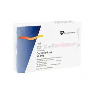 Imigran 50mg caja con 2 comprimidos | Mejor Precio