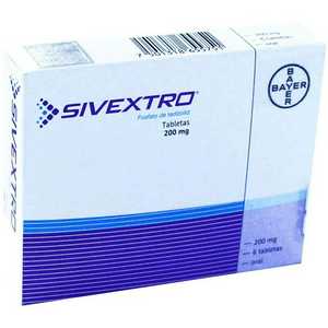 Sivextro 100mg caja con 6 tabletas | Mejor Precio en Vitau