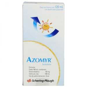 Azomyr 50mg caja con 1 frasco de 120ml | Mejor Precio
