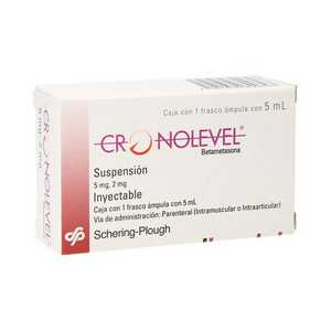 Cronolevel 5 mg / 2 mg caja con 1 frasco ámpula de 5ml | Mejor Precio