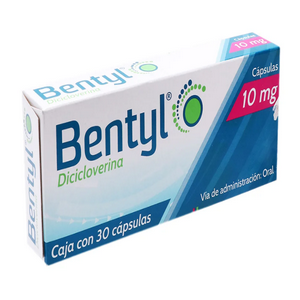 Bentyl 10mg caja 30 cápsulas | Mejor Precio en Vitau