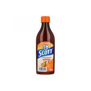 Emulsion Scott naranja frasco con 200ml | Vitau - Farmacia en línea