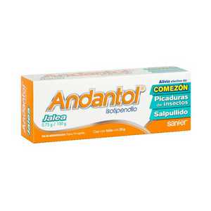 Andantol 0.75g/100g caja con 1 tubo de 25g | Mejor Precio