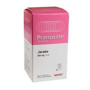 Pranosine 250mg/5ml caja con 1 frasco de 60ml jarabe | Mejor Precio en ...