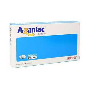 Azantac 300 mg caja con 30 tabletas | Mejor Precio