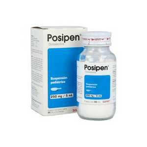 Posipen Pediátrico 250mg/5ml caja con 1 frasco de 50ml | Mejor Precio