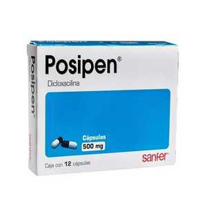 Posipen 500mg caja con 12 cápsulas | Mejor Precio