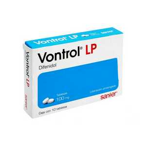 Vontrol 100 mg caja con 10 tabletas | Mejor Precio en Vitau