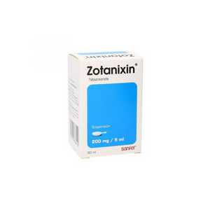 Zotanixin 200mg / 5 ml caja con 1 frasco de 30ml suspensión | Mejor Precio