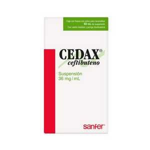 Cedax 36mg/ml caja 1 frasco 60ml suspensión | Mejor Precio