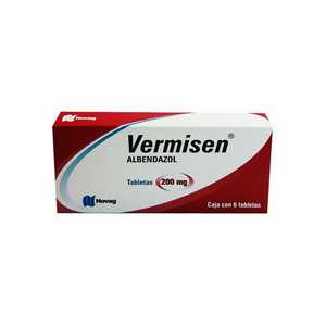 Vermisen 200mg caja 6 tabletas | Mejor Precio