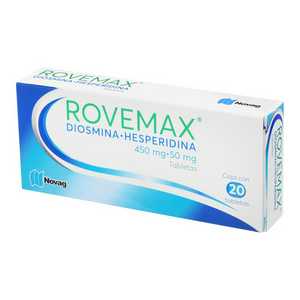 Rovemax 450/50mg caja 20 tabletas | Vitau