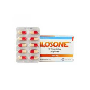 Ilosone 250mg caja con 20 cápsulas | Mejor Precio