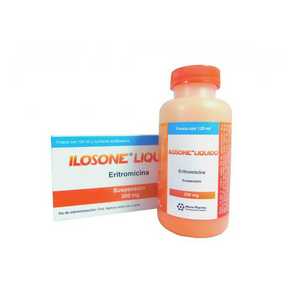 Ilosone 250mg caja 1 frasco 120ml | Mejor Precio