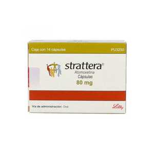 Strattera 80mg caja con 14 cápsulas | Mejor Precio