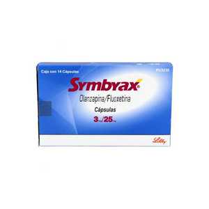 Symbyax 3mg/25mg caja con 14 cápsulas | Mejor Precio