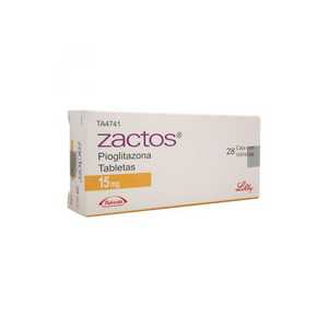 Zactos 15mg caja 28 tabletas | Mejor Precio