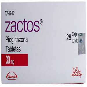 Zactos 30 mg caja con 28 tabletas | Vitau