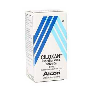 Ciloxan 0.3% caja con frasco con 1 gotero de 5ml | Mejor Precio