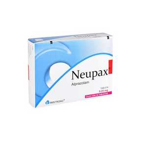 Neupax 0.25mg caja 30 tabletas | Mejor Precio