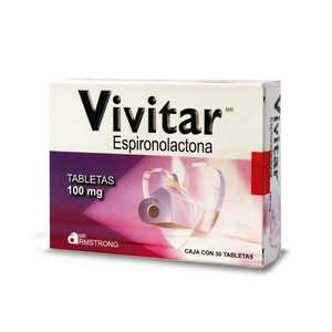 Vivitar 100 mg caja 30 tabletas | Mejor Precio en Vitau