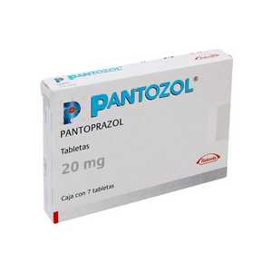 Pantozol P-20 20mg caja con 7 tabletas | Mejor Precio