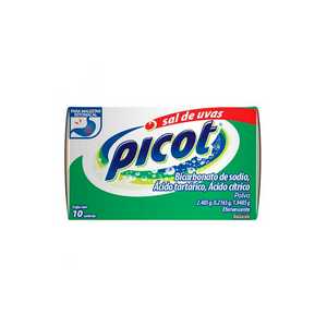 Picot sal de uvas 2.485g,0.2165g,1.9485g caja 10 sobres | Mejor Precio ...