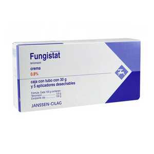 Fungistat 0.8% caja con 1 tubo de 30g crema | Mejor Precio