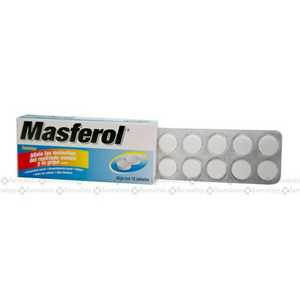 Masferol 500mg caja con 10 tabletas | Mejor Precio en Vitau