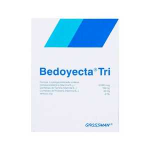 Bedoyecta Tri 10000mcg100mg50mg2ml Caja Con 5 Jeringas De 2ml Solucion ...