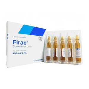 Firac 100mg/2ml caja con 5 ampolletas de 2ml | Mejor Precio
