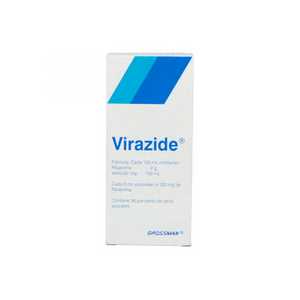Virazide 100mg/5ml caja con 1 frasco de 120ml | Mejor Precio