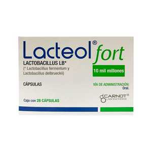 Lacteol Fort 340mg caja 28 cápsulas | Mejor Precio