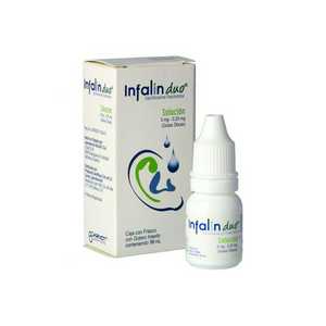 Infalin Duo 3mg/0.25ml caja con frasco 1 gotero 10ml | Mejor Precio