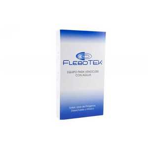 Flebotek equipo para venoclisis con aguja bolsa con 1 pieza | Vitau ...