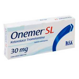Onemer Sl 30mg caja 6 tabletas | Mejor Precio