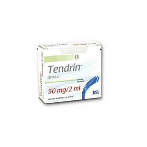 Tendrin 50mg/2ml caja 10 ampolletas 2ml | Vitau