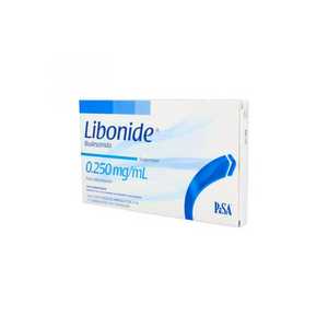 Libonide 0.250mg/ml caja con 5 frascos ámpula de 2ml y 5 jeringas de ...