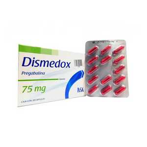 Dismedox 75 mg caja con 28 cápsulas | Mejor Precio en Vitau