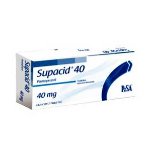 Supacid 40mg caja con 14 tabletas | Mejor Precio