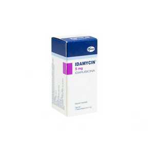 Idamycin 5mg caja con 1 frasco ámpula de 5ml | Mejor Precio
