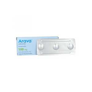 Arava 100mg caja con 3 comprimidos | Mejor Precio