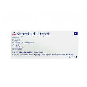 Suprefact Depot 9.45mg caja con 1 jeringa de 9.45mg solución inyectable ...