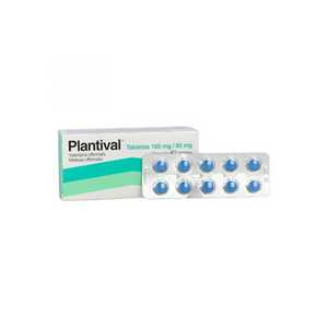 Plantival 160mg/80mg caja con 40 tabletas | Mejor Precio