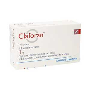 Claforan Iv 1g caja con 1 frasco ámpula | Mejor Precio