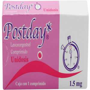 Postday 1.5 mg caja con 1 comprimido | Mejor Precio