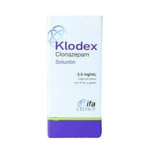 Klodex 2.5mg/ml caja 1 frasco 10ml | Mejor Precio