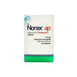 Norex Ap 75mg caja con frasco 30 tabletas | Mejor Precio