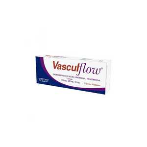 Vasculflow 250/225/25mg caja con 20 tabletas | Mejor Precio
