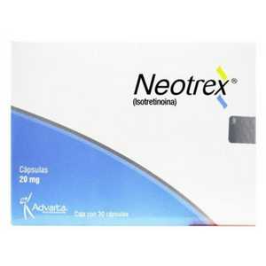 Neotrex 20mg caja 30 cápsulas | Mejor Precio en Vitau